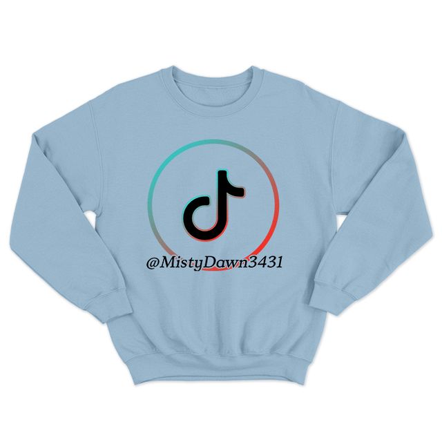 MistyDawn3431 Tik Tok Logo Orange T-Shirt | Fan Made Fits