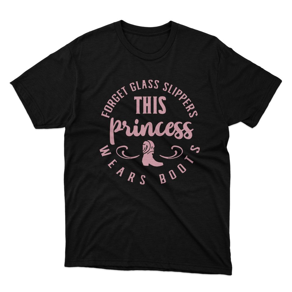 Fan Made Fits Rodeo Black Princess T-Shirt | Fan Made Fits