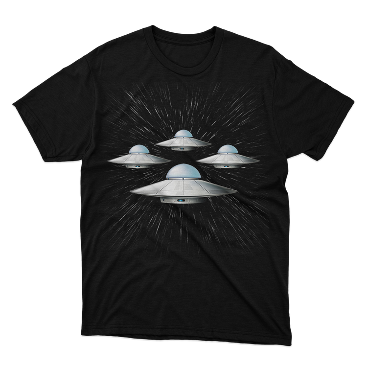 Fan Made Fits Alien Invasion Black T-Shirt | Fan Made Fits