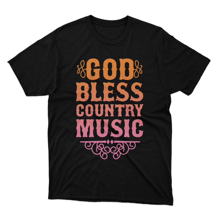 Fan Made Fits Country Music GS Black Bless T-Shirt | Fan Made Fits